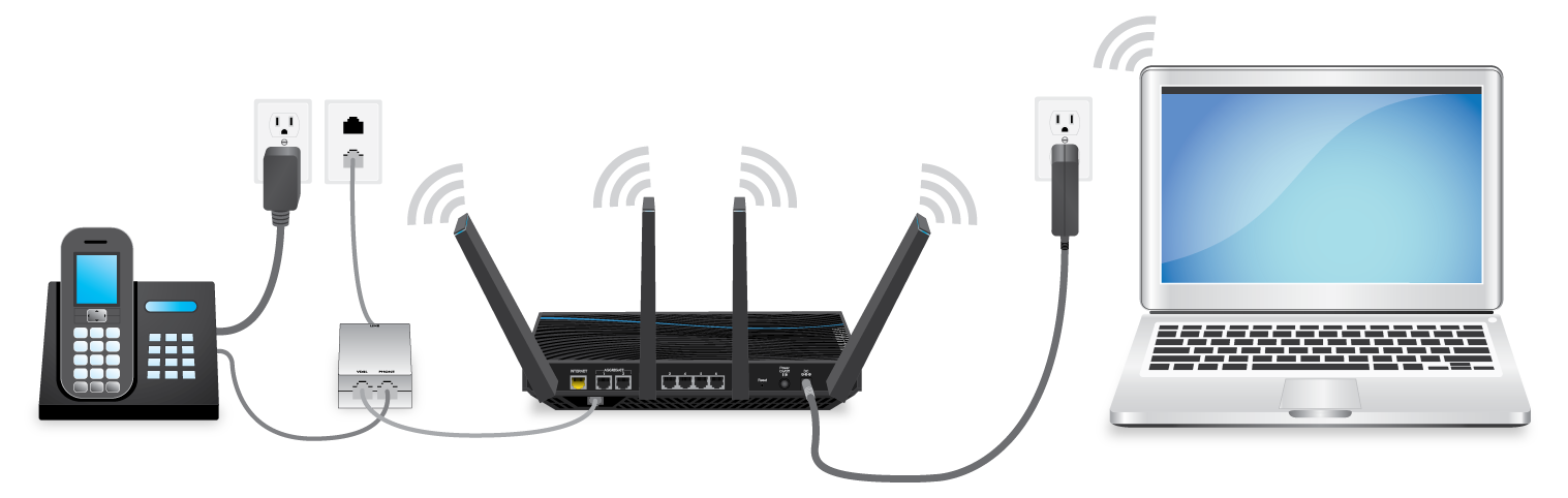 How do I install my NETGEAR DSL modem router using the router web ...
