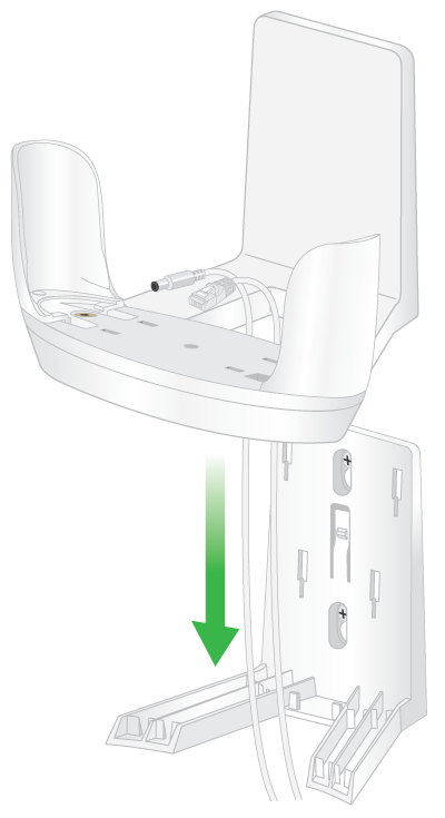 How do I set up an Orbi Wall Mount Kit for my Orbi device without ...