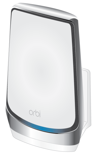 How do I set up an Orbi Wall Mount Kit for my Orbi device with mounting ...