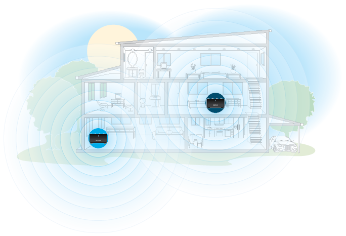 Where should I place the mesh WiFi satellite of my Nighthawk Mesh ...