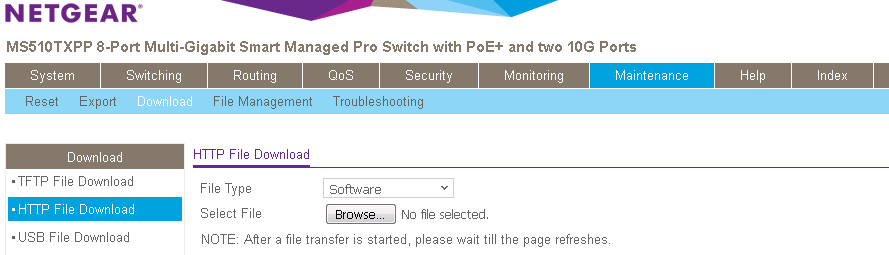 MS510TX / MS510TXPP Firmware Version 6.7.0.30 - NETGEAR Support