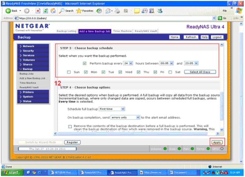 Using Rsync to Backup between ( x86) ReadyNAS - NETGEAR Support