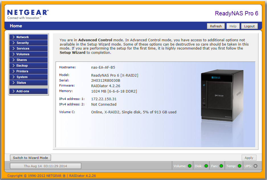 How do I send all logs to ReadyNAS Community moderators? | Answer ...