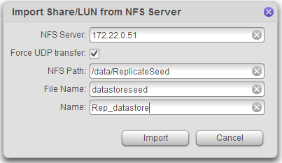 ReadyDATA Replicate Seeding - NETGEAR Support