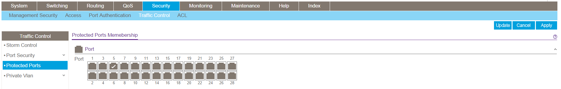 How do I configure protected ports on a smart switch? - NETGEAR Support