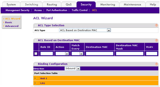 How do I use the ACL Wizard on a smart switch? - NETGEAR Support