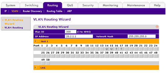 How do I use the VLAN Routing Wizard on a smart switch? - NETGEAR Support