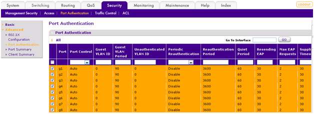 How do I configure 802.1X-based authentication on a smart switch? - NETGEAR Support