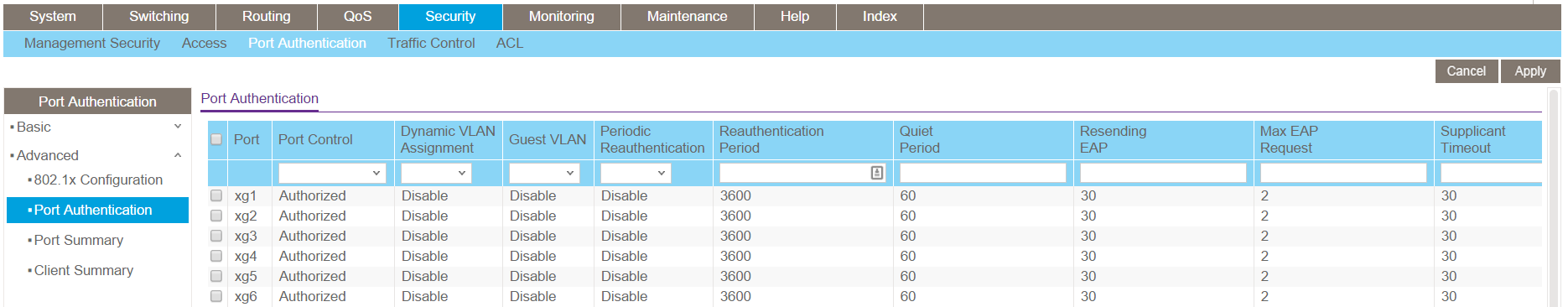How do I configure 802.1X-based authentication on a smart switch? - NETGEAR Support