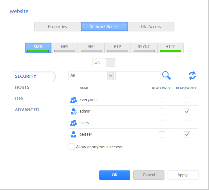 ReadyNAS OS 6: Create a personal webserver - NETGEAR Support