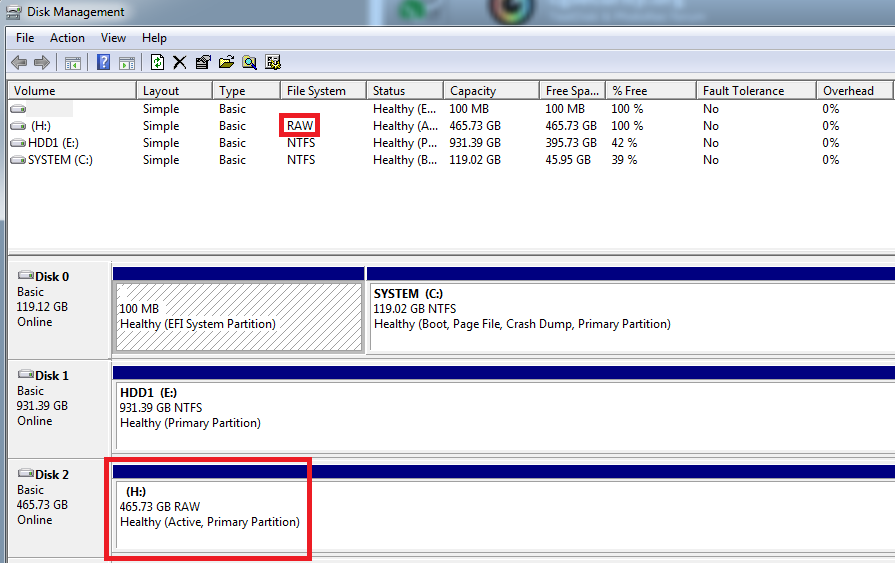 ReadyNAS/ReadyDATA iSCSI LUN showing as RAW in Windows - NETGEAR Support