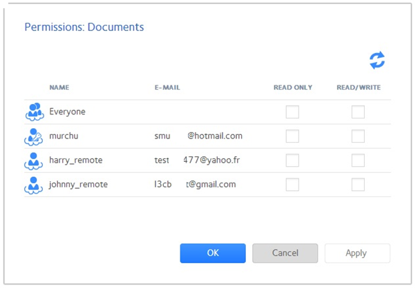 ReadyCLOUD: Allowing share access for remote users and local users ...