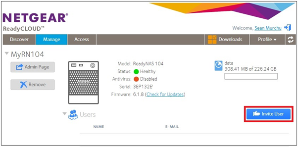 ReadyCLOUD: Allowing share access for remote users and local users - NETGEAR Support