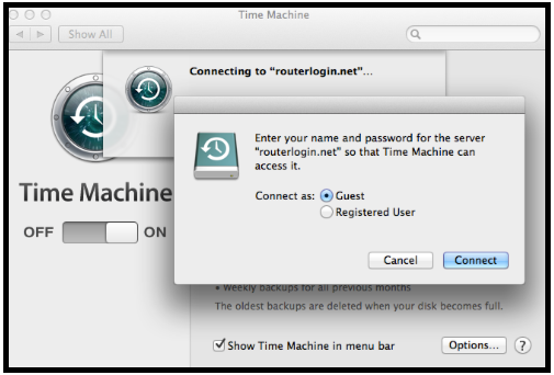 How do I backup my files using Time Machine to an external USB HDD ...