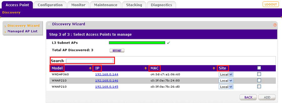 How do I discover access points installed and working in standalone ...