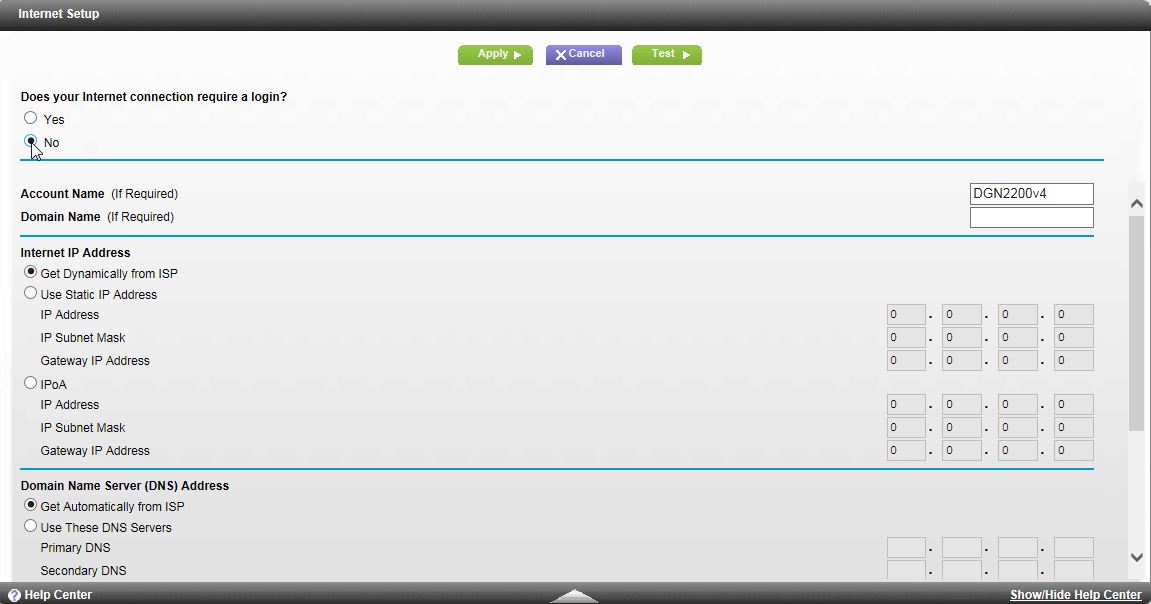 Configurare l' ADSL Fastweb utilizzando un modem/router NETGEAR con ...