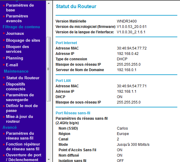 Installation d’un routeur sur une connexion internet par câble ...