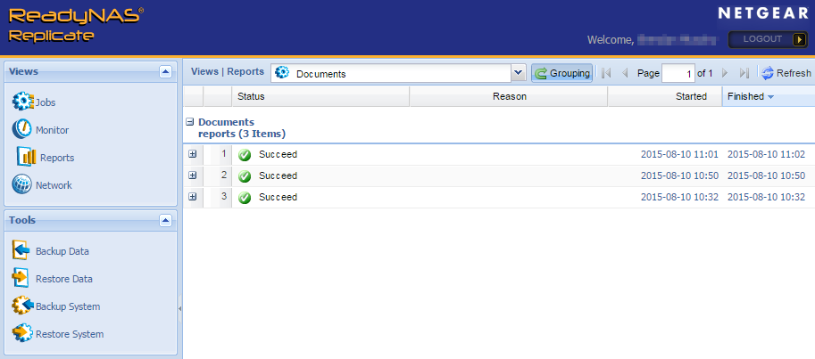How do I back up data between two ReadyNAS OS 6 systems (using ReadyNAS ...