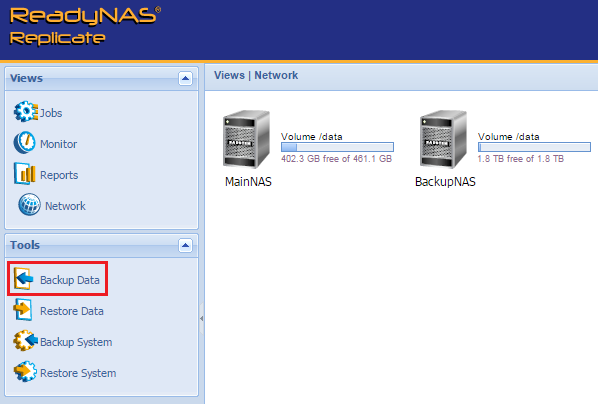 How do I back up data between two ReadyNAS OS 6 systems (using ReadyNAS ...