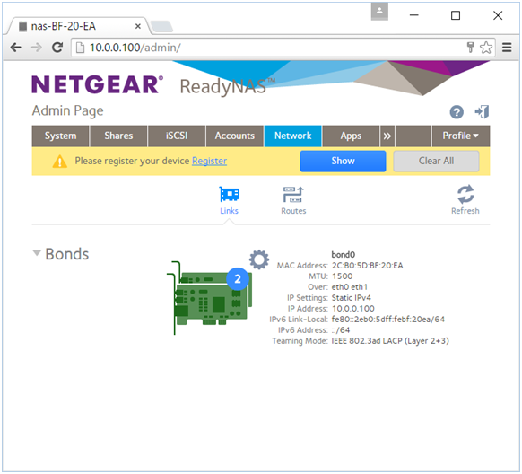 How do I enable LACP on my ReadyNAS? - NETGEAR Support
