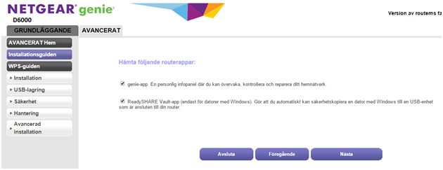 Konfigurera D6000 för kabel/fiberanslutning - NETGEAR Support