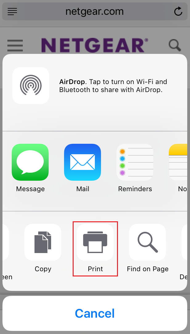 Hur du installerar AirPrint via NETGEAR genie applikationen - NETGEAR ...