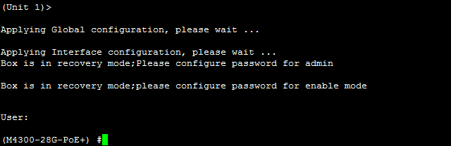 M4300 - How do I recover the password using the boot menu? - NETGEAR ...
