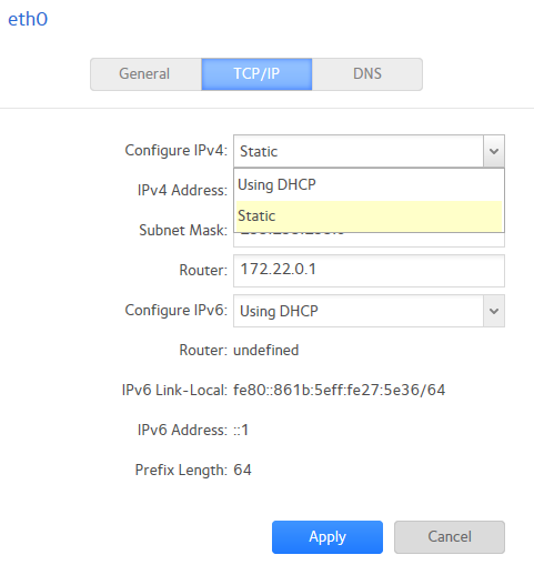 ReadyNAS OS 6: Setting a Static IP - NETGEAR Support