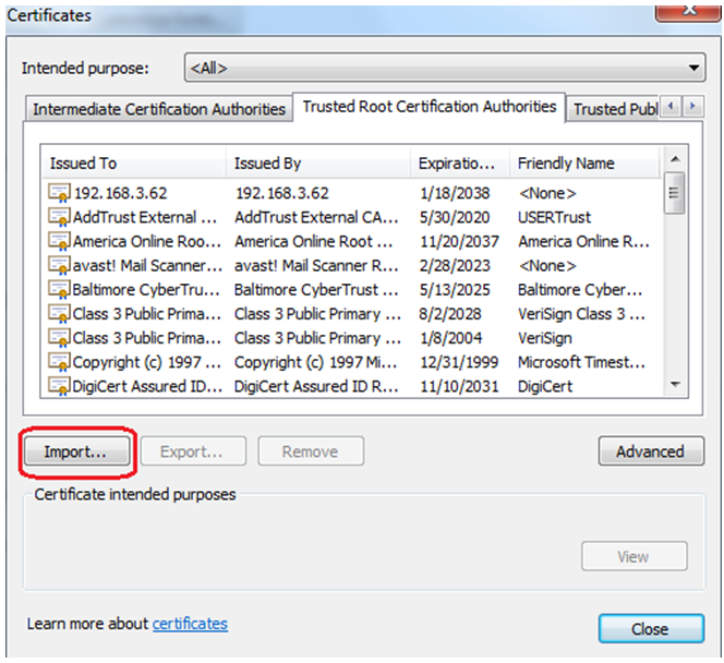 Installing a Certificate on Google Chrome for ReadyNAS OS 6 | Answer ...