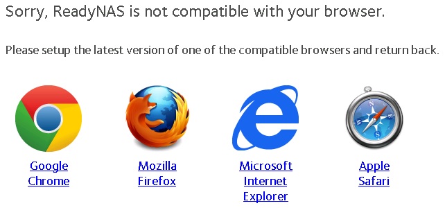 ReadyNAS OS 6: "Device is Offline" error - NETGEAR Support