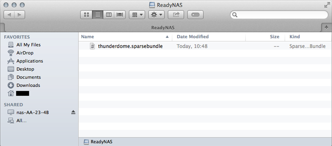 ReadyNAS: Removing Time Machine data - NETGEAR Support