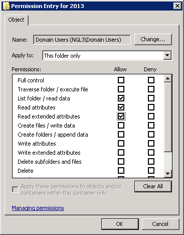 ReadyNAS OS 6: Setting Active Directory folder permissions - NETGEAR ...