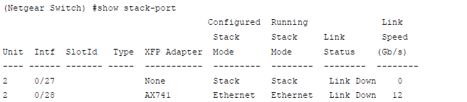 How do I stack switches with 10G fiber using CLI commands on my managed ...