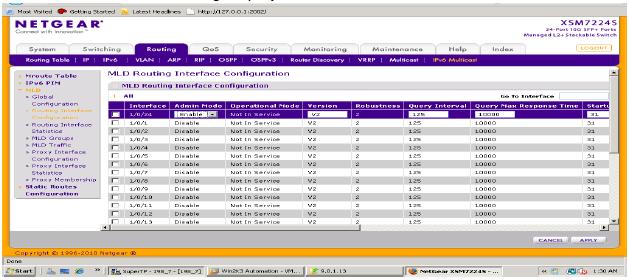 How do I configure Multicast Listener Discovery (MLD) using the web ...