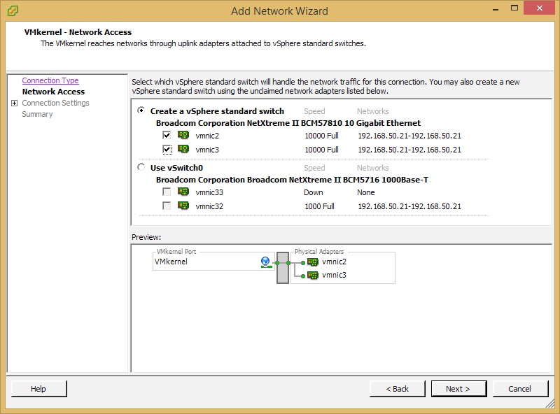Configuring ReadyDATA for VMware ESXi Using NFS | Answer | NETGEAR Support