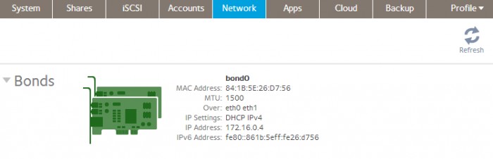 How do I create and enable bonded adapters on my ReadyNAS OS 6 storage ...