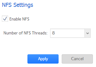 How do I configure Network File Service (NFS) settings on my ReadyNAS ...