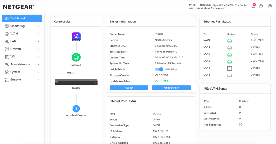 PR60X Firmware Version 2.6.0.80 - NETGEAR Support