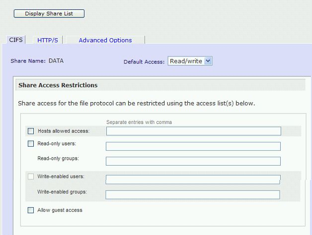 Setting up Active Directory folder permissions on RAIDiator 4.2 ...