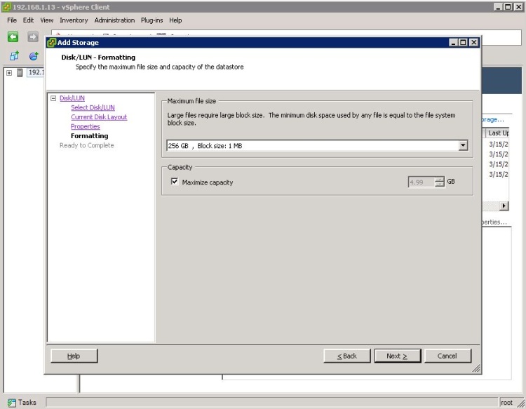 RAIDiator 4.2: Using ReadyNAS as a VMware ESX Datastore | Answer ...